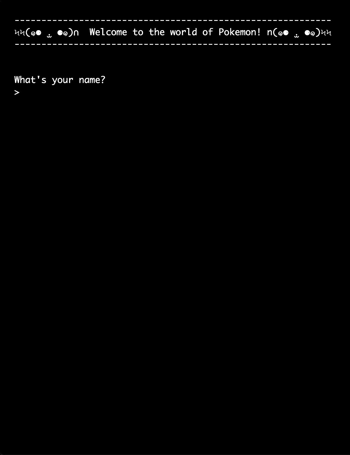 GitHub - amandalui/pokemon-game: A text based pokemon game.